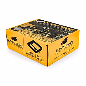 Black Boar UTV Basket for Adding Additional Weight to ATV Implements (66006)