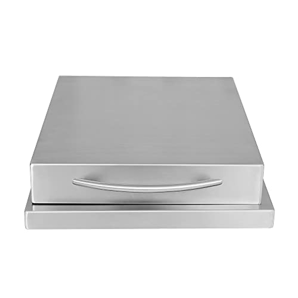 Blaze Grills BLZ-SB1-LP 12,000 BTU Drop In Stainless Steel Conventional Propane Gas Single Side Burner Cooking Accessory with Closing Shield Cover