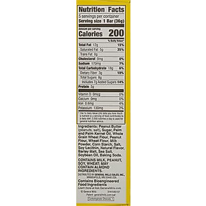 Nature Valley Wafer Bars, Pretzel Peanut Butter, 1.3 oz, 5 ct