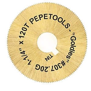 PepeTools JRM2 1.25 inch Large Blade TiN Coated"Goldies" 307.20G