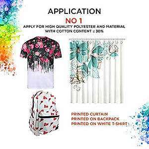 Sublimation Paper Size 13x19 Inches - 100 Sheets - 120 GSM - Compatible with Any Inkjet Printer with Sublimation Ink - Extremely Fast Dry Transfer Rate