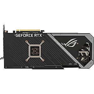 ASUS ROG Strix NVIDIA GeForce RTX 3060 Ti V2 OC Edition Gaming Graphics Card (PCIe 4.0, 8GB GDDR6, LHR, HDMI 2.1, DisplayPort 1.4a, Axial-tech Fan Design, 2.9-slot, Super Alloy Power II, GPU Tweak II)