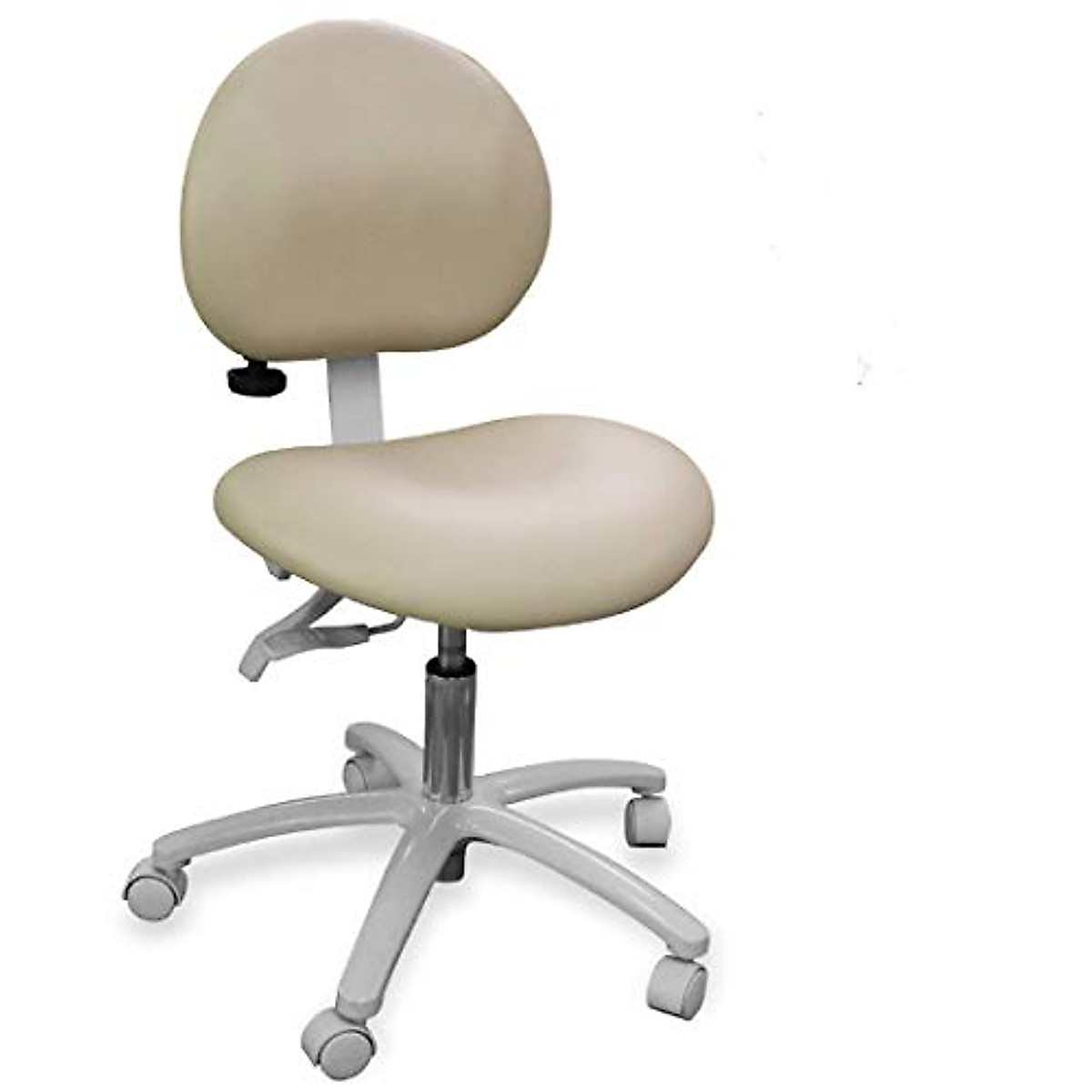 Dentists Unite 502-26 Ergo Dental Doctor Operator Stool, Lumbar Support, Cloud Grey