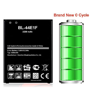 FFOGG LG V20 Battery, 3200mAh Li-Ion Battery for LG V20 BL-44E1F US996, AT&T H910, T-Mobile H918, Verizon VS995, Sprint LS997 Spare Battery