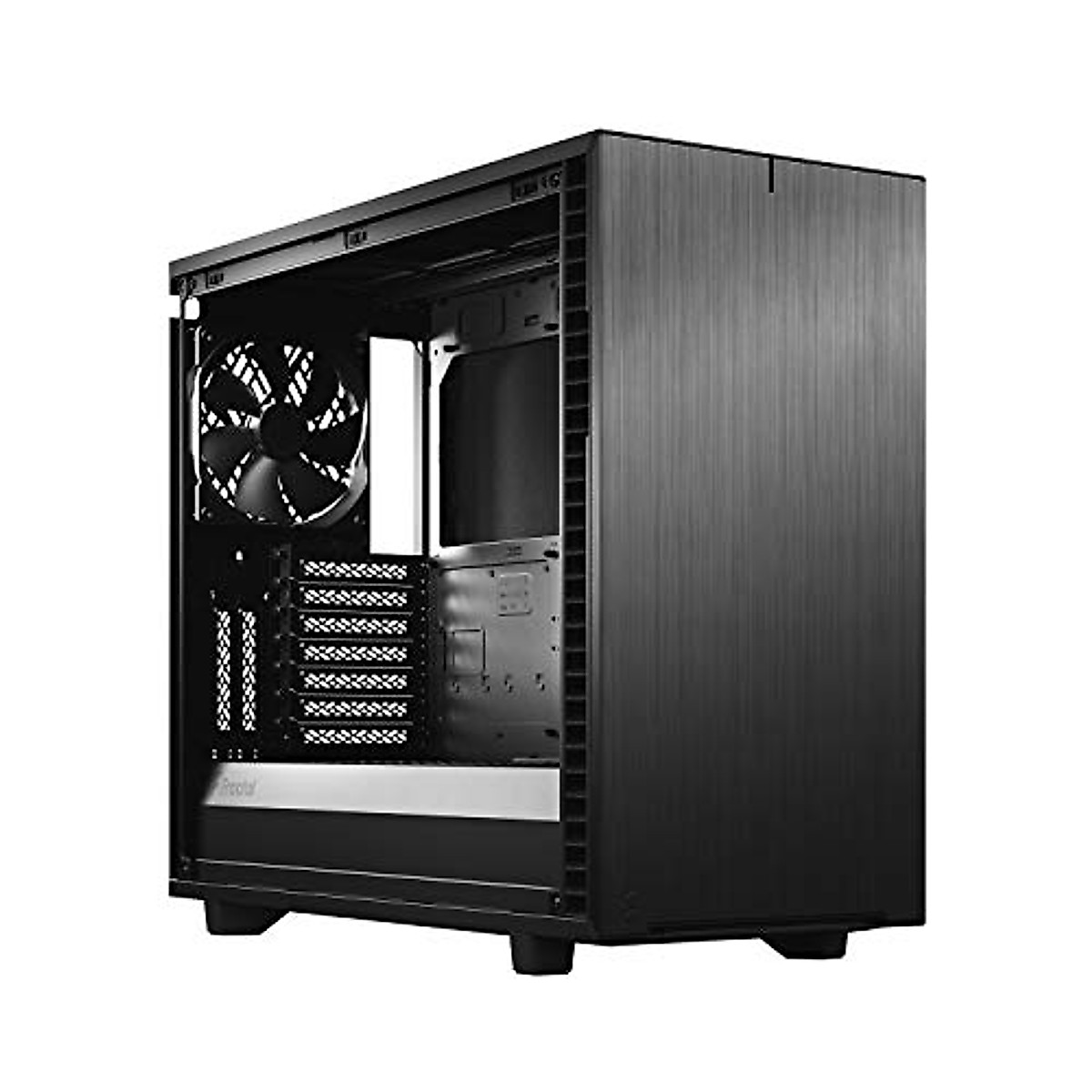 Fractal Design Define 7 Black Solid Brushed Aluminum/Steel E-ATX Silent Modular Mid Tower Computer Case