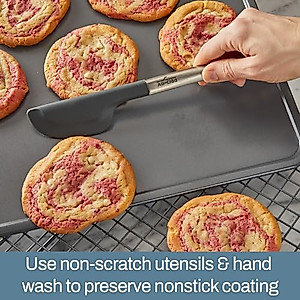 All-Clad Pro-Release Nonstick Bakeware Loaf Pan 8x4 Inch Oven Safe 450F Half Sheet, Cookie Sheet, Muffin Pan, Cooling & Baking Rack, Round Cake Pan, Loaf Pan, Baking Pan Grey