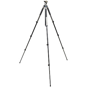 SLIK Sprint PRO III Travel Tripod w/SBH-100 Ball Head for Mirrorless/DSLR Sony Nikon Canon Fuji Cameras and More - Gun Metal Finish (611-892)