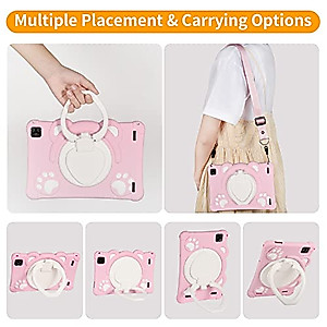 HeavenBird Kids Tablet 8 Inch, Smart Tablet for Kids with Stylus Pen & Earphone, Android 10, 2GB & 32GB, 1280 x 800 IPS Touchscreen Display, Triple Camera, Children-Tablet Proof Case