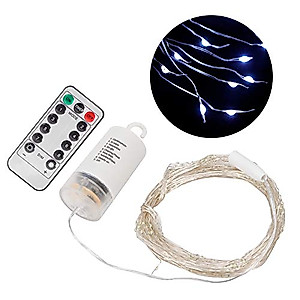 Decorative Lamp, Light Fixture Fairy String Lights, 8 Modes Waterproof for Garden Home