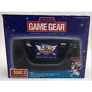 Game Gear Hardware Console with Sonic 2 Game Included
