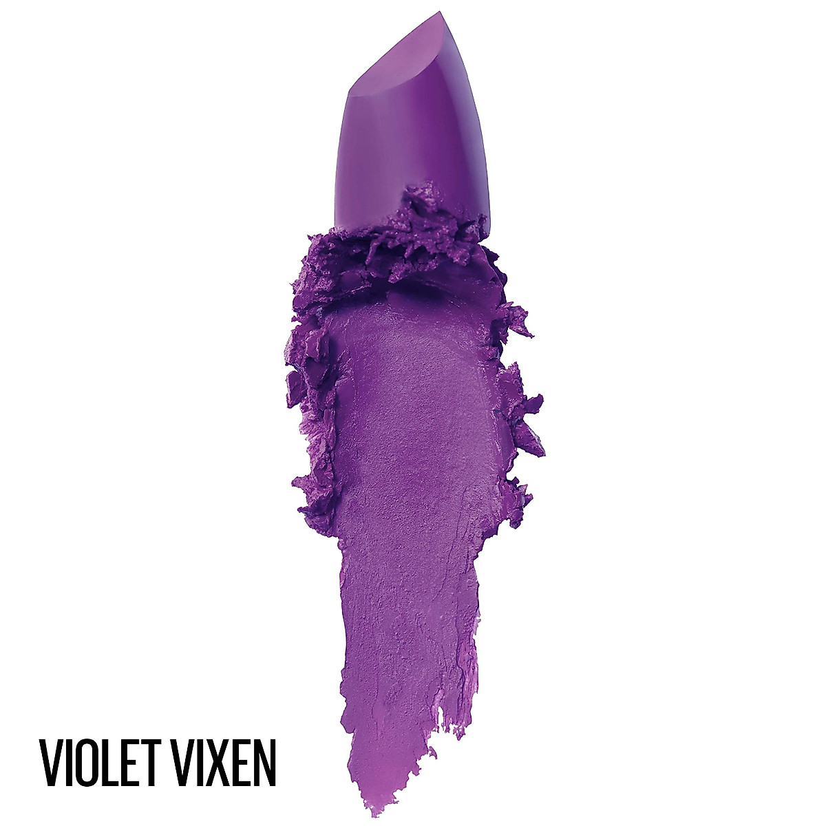 Maybelline Color Sensational Matte Lipstick, Violet Vixen, 1 Tube