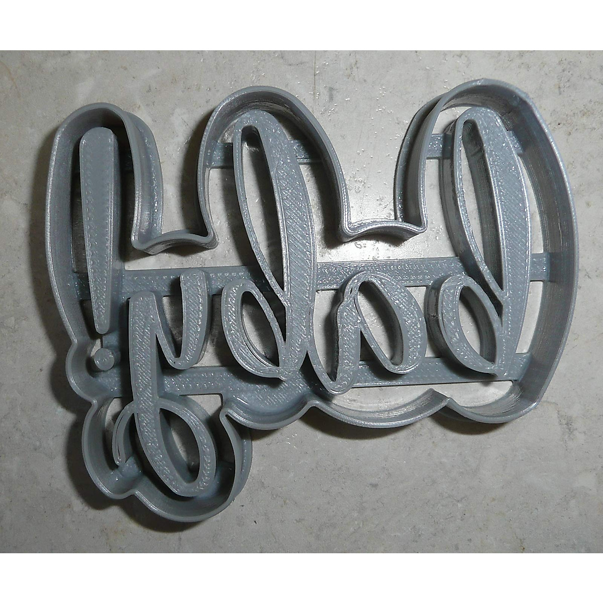 BABY WORD SHOWER GENDER REVEAL PARTY ANNOUNCEMENT DETAILED COOKIE CUTTER MADE IN USA PR2523