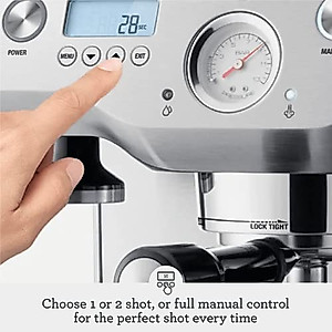 Breville BES920XL Dual Boiler Espresso Machine,84 oz, Brushed Stainless Steel