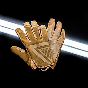 Glove Station The Impulse - Tactical Shooting Gloves for men with Touchscreen Compatibility, Lightweight Design and Outstanding Grip for Outdoor, Sports, Motorcycle and Work - Green, Medium Size