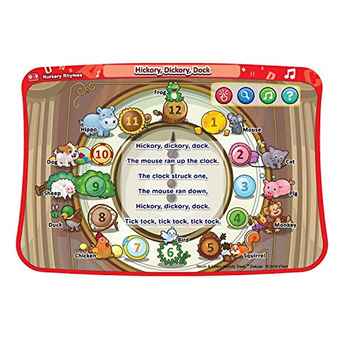 VTech Touch and Learn Activity Desk for 24 months to 48 months Deluxe Expansion Pack - Nursery Rhymes