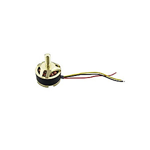 2Pcs Brushless Motor Compatible with Hubsan X4/H501S/H501C/H501A Drone, Forward/Reverse Motor (Gold)