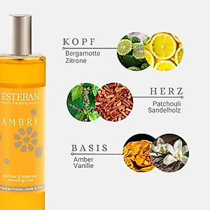 Esteban Home room spray 75ml amber perfume AMBRE