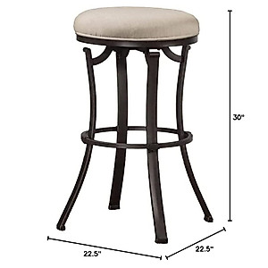 Hillsdale Furniture Bryce Bar Stool, Black