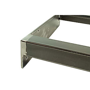 Metal Table Legs - H Style - Rustic Industrial Finish - Made in the USA