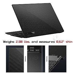 ASUS ROG Flow X13 13.4" 16:10 2-in-1 Touch Light & Thin Gaming Laptop, 8-Core Ryzen 9 5900HS, Wide UXGA (1920x1200) 120Hz IPS, RTX 3050 Ti, WiFi 6, RGB Backlit KB, 16GB RAM, 1TB SSD, w/USB Cable