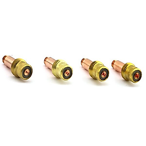 WeldingCity 2-pk Gas Lens Collet Body 45V25 (1/16") for TIG Welding Torch 17, 18 and 26 Series from Weldcraft Lincoln Miller ESAB Weldcraft CK (2-PK)