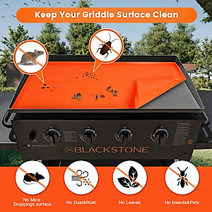 Silicone Griddle Mat for Blackstone 28 Inch Griddle,Heavy Duty Silicone Mat,Blackstone Silicone Griddle Cover To Protect Grill Top Clean from Insects and Dust