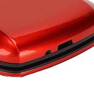 Luqeeg Dual SIM Flip Cell Phone with Dual Screen, 2G Unlocked Flip Phone, Big Button, SOS Function, 4800mAh Battery, LED Flashlight & Loud Sound, Senior Flip Phone for Elderly, Kids (Red)