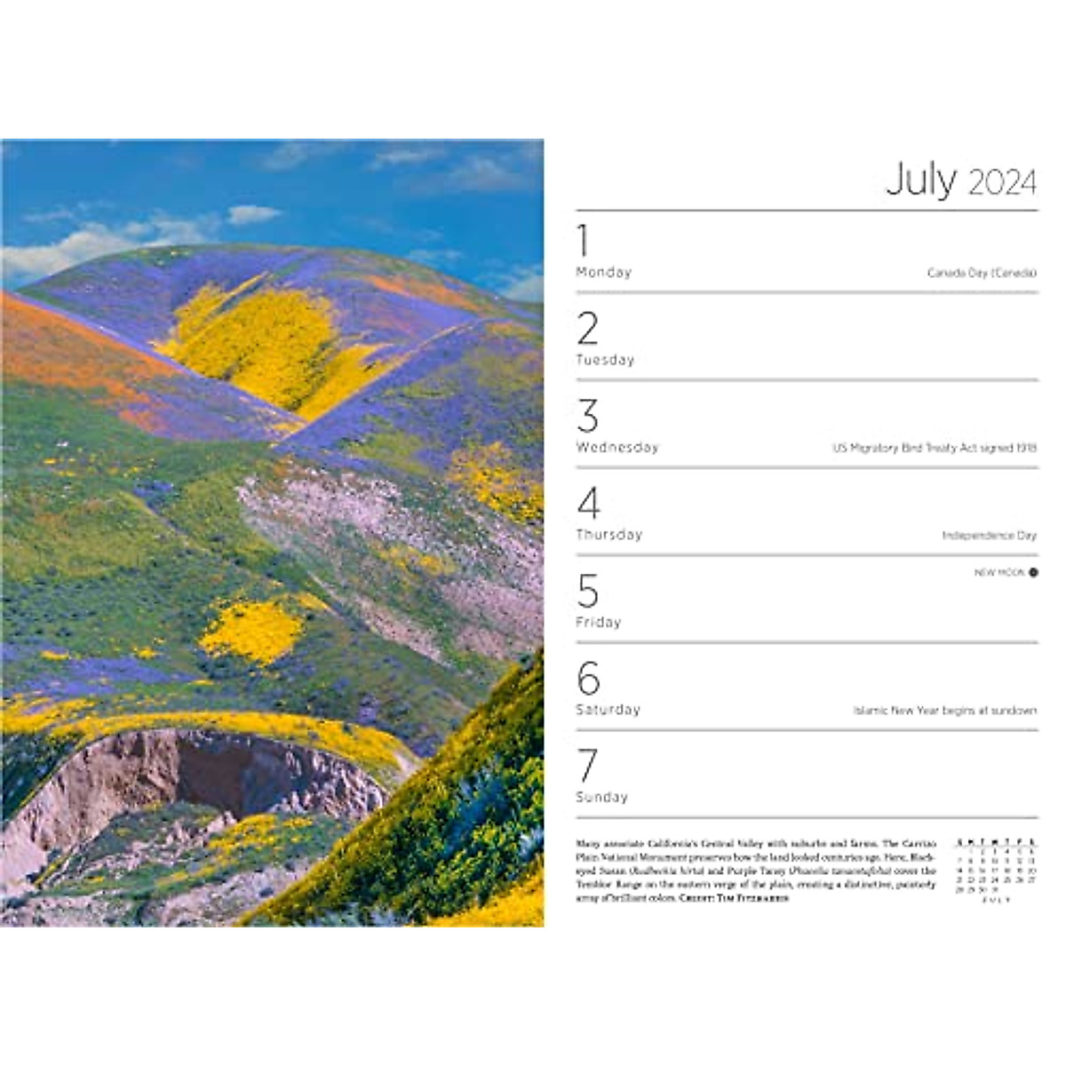 Audubon Engagement Calendar 2024: A Tribute to the Wilderness and Its Spectacular Landscapes