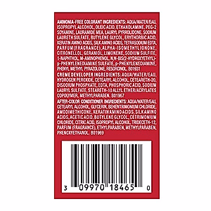 Revlon Colorsilk Beautiful Color Permanent Hair Color, Long-Lasting High-Definition Color, Shine & Silky Softness with 100% Gray Coverage, Ammonia Free, 030 Dark Brown, 1 Pack