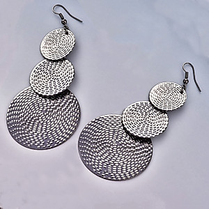 16 Pairs Drop Dangle earrings for Women Fashion Jewelry Dangly Wholesale Earrings Vintage Boho Bohemian Earrings Set(black)