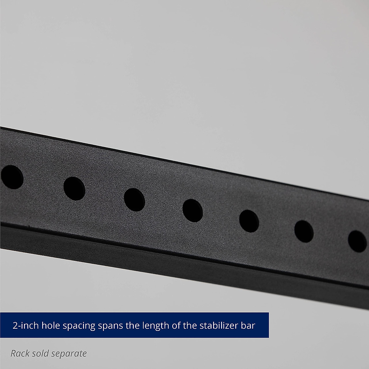 Titan Fitness T-3 Series Crossmember with Gussets, 2" x 3" Stabilizer Bar Power Rack Connector