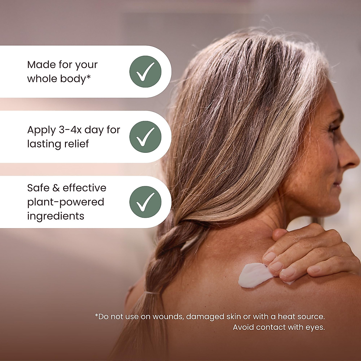 numm. Instant Pain Relief Gel, Cool Freeze, 6% Menthol, Citrus Mint Scent, 8oz, 1 Count