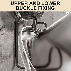 Luxury Washbasin Hook, Swivel Suction Cup Hooks, Powerful Vacuum Suction Cup Hooks, Heavy Duty Washbasin Hook for Kitchen Bathroom Shower Wall, Removable and Reusable for Bags Coat (White)