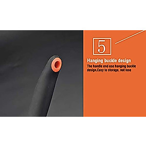 Edward Tools Carbon Steel Hand Hoe