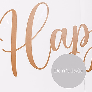 ZAIBIANHAO Happy Birthday Decal for Balloon Arch,Balloon Arch Backdrop Decorations,Happy Birthday Party Decorations, Happy Birthday Decal Sign for Arch Ideas (HB Decal)