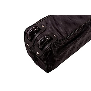 Onix Pickleball 2-in-1 Regulation-Size Portable Net and Practice Net Set Includes Carrying Case with Wheels