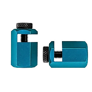 Tall Stair Gauges for Framing Square, Framing Jig for Stair Layout, Non-Slip Design, Pack of 2, Colour-Blue