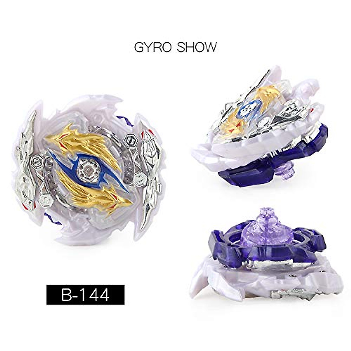 Battling Game Tops Metal Fusion Starter Set | Launcher Included | 2Set - Cho-Z Achilles.00DM/Ace Dragon. St. Ch with 4D Launcher Grip Gyro Top Set