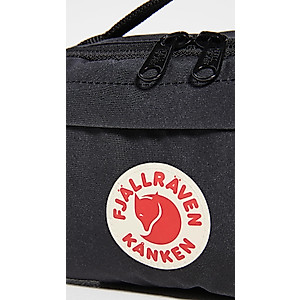 Fjallraven Women's Kanken Hip Pack, Black, One Size