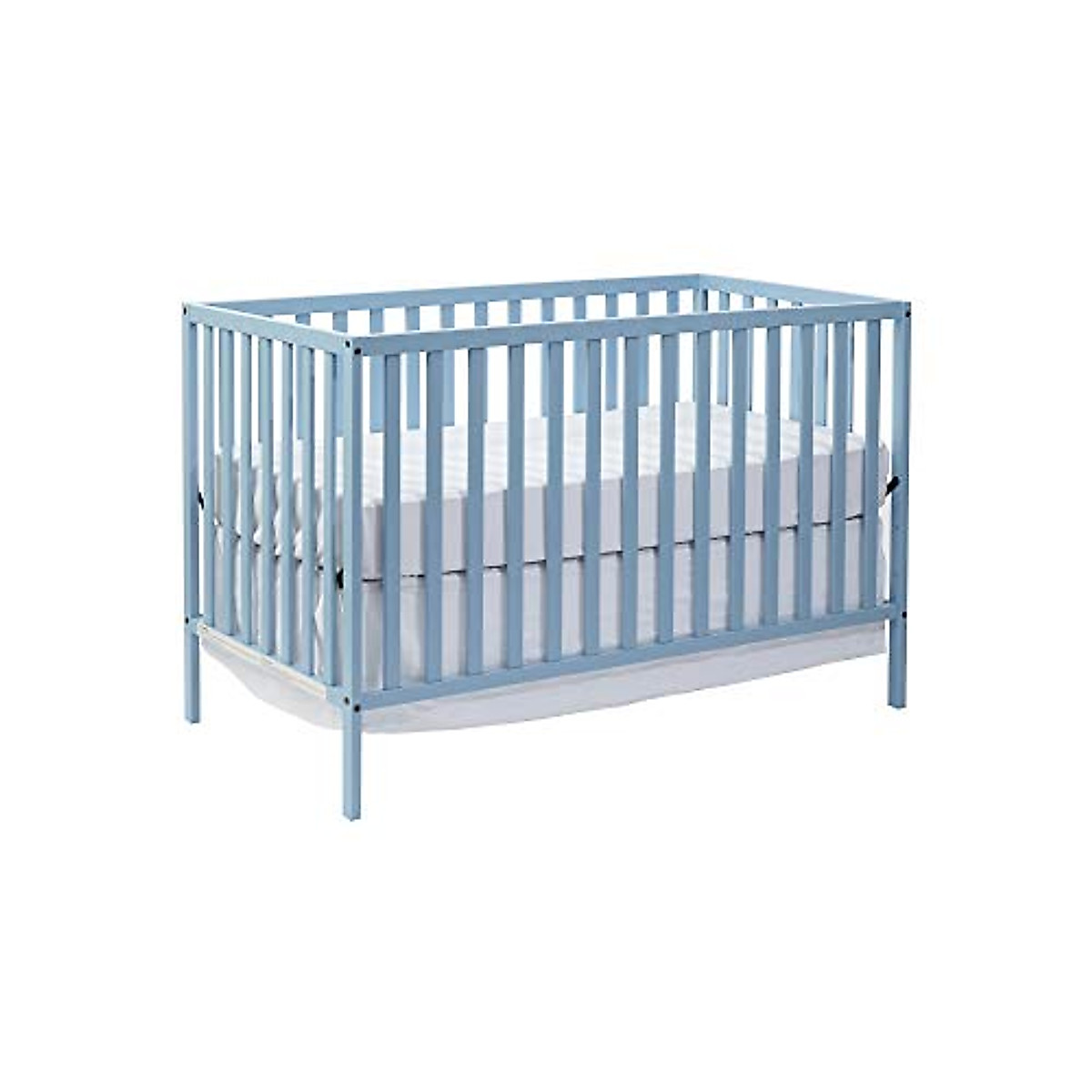 Suite Bebe Palmer 3 in 1 Convertible Crib, Baby Blue