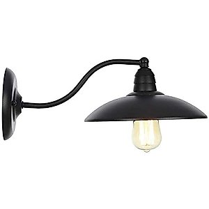 Wylolik American Industrial Personality Living Room Bedroom Bedside lamp Barn Bar Wrought Iron Wall Lamp Vintage E27 Wall Light Indoor Wall Sconce Decorative Lighting Restaurants Wall Lantern