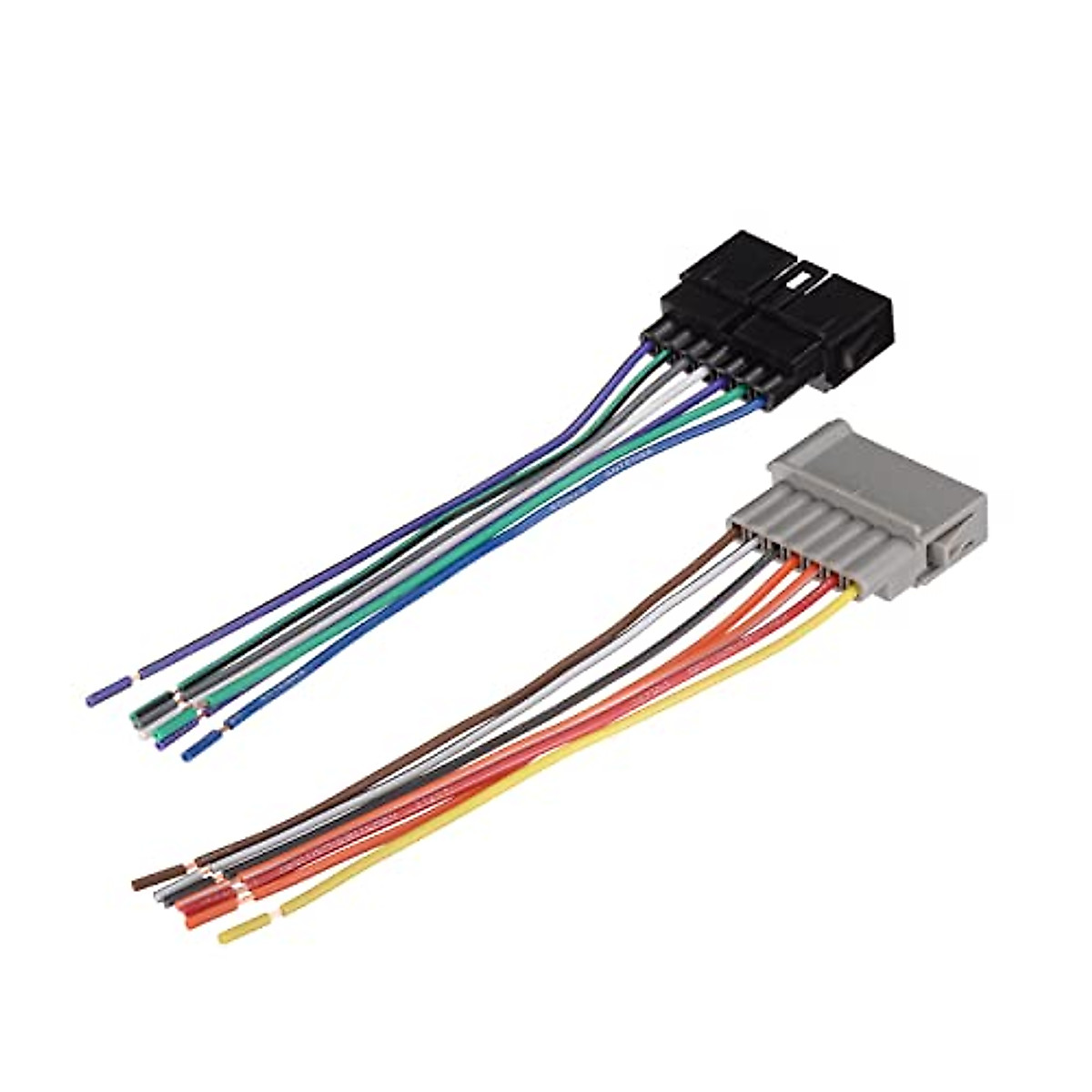 Bingfu Car Stereo Radio Wiring Harness for Select 74-06 Dodge Avenger Charger D350 Dynasty Neon Omni Ram Stratus Aftermarket Stereo Installation Wire Harnesses Adapter XA61