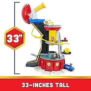 Paw Patrol, Mighty Lookout Tower with 4 Exclusive Bonus Action Figures, Toy Car, Lights and Sounds (Amazon Exclusive), Kids Toys for Ages 3 and up