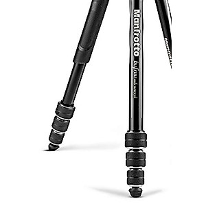 Manfrotto Travel Befree Live Aluminium Tripod Twist, Video Head, Black, Compact (MVKBFRT-LIVEUS)