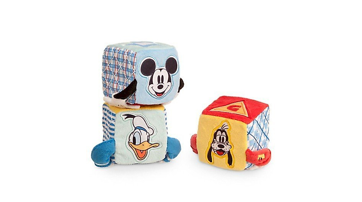 Disney Mickey Mouse Baby Soft Blocks - Fun & Textured