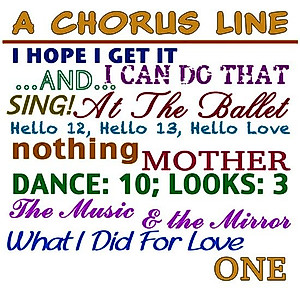 CafePress A Chorus Line The Songs Mugs Ceramic Coffee Mug, Tea Cup 11 oz