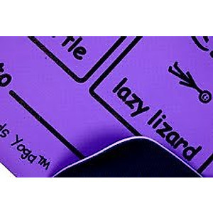 Lazy Lizards Yoga Kids Yoga Mat (Purple)