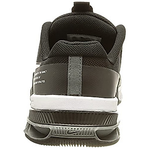 NIKE Women's Running Shoe, Black White Dk Smoke Grey Smok, 9.5