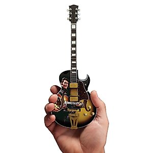 Axe Heaven Licensed Elvis Presley '68 Special Hollow Body Mini Guitar Replica (EP-361)