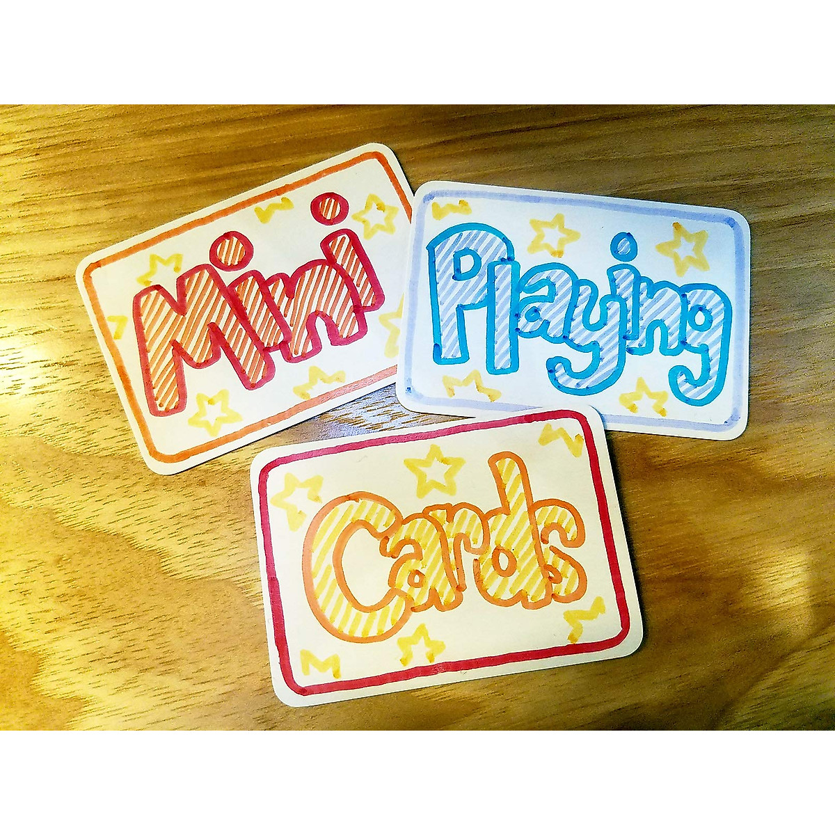 Apostrophe Games Miniature Blank Playing Cards (Matte Finish) 200 Blank Cards, 2.68" x 1.75", Half Size Poker Cards, Flash Cards, Board Game Cards